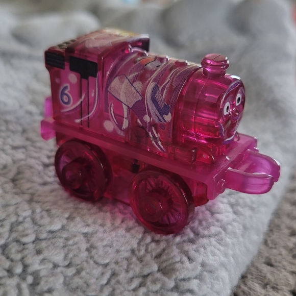 Mattel | Toys | Mattel Thomas Friends Train Minis Percy Clear Pink Blob ...